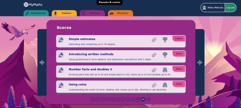 My Portal - MyMaths help and support