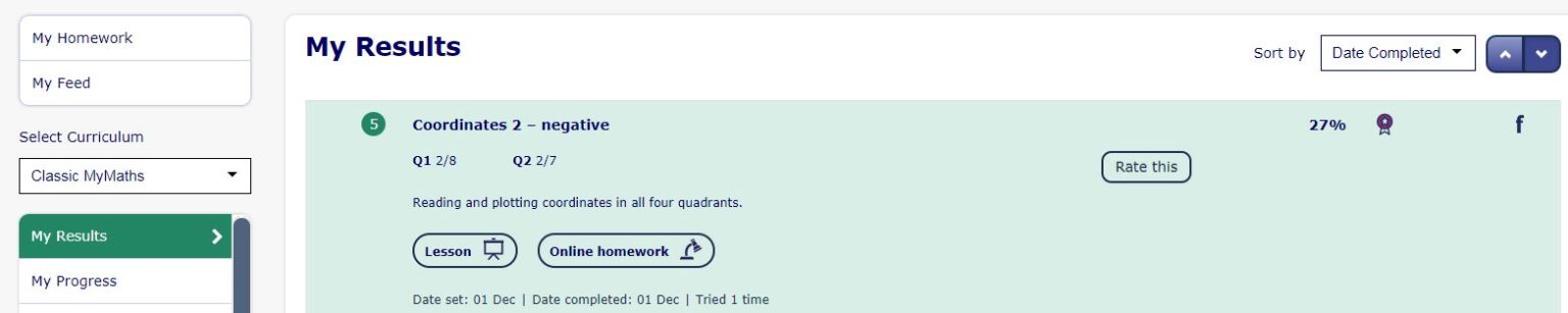 My Portal - MyMaths help and support