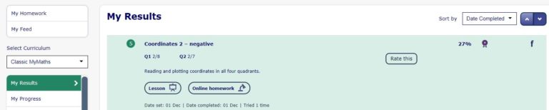 My Portal - MyMaths help and support
