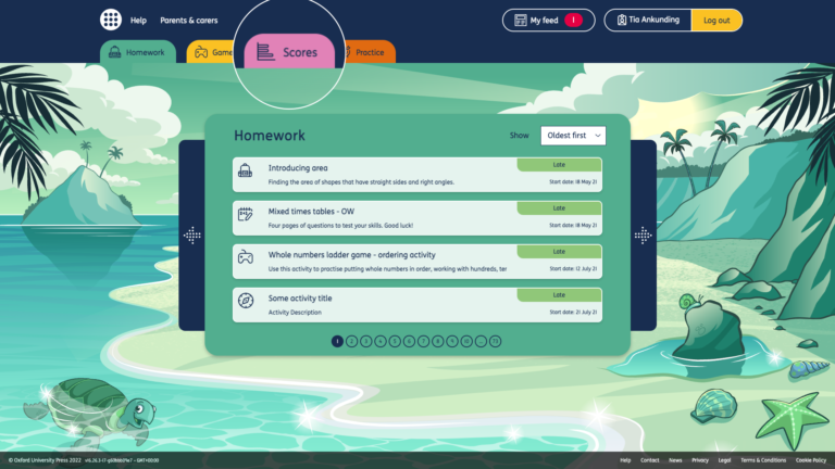 How do I see my scores? - MyMaths help and support