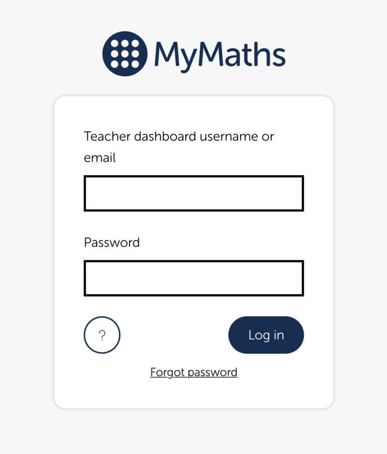 Log in to MyMaths using an email address (teachers) - MyMaths help and ...